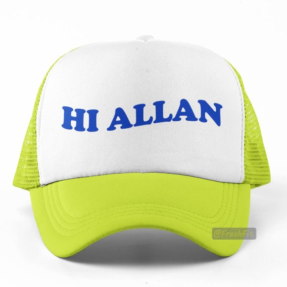Accessories | Hi Allan Foam Trucker Hat Mesh Snapback Cap Neon ...